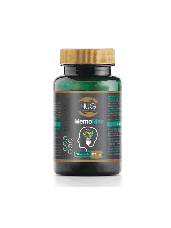 Memo Max Capsules 60 x 527mg - Hug Your Life