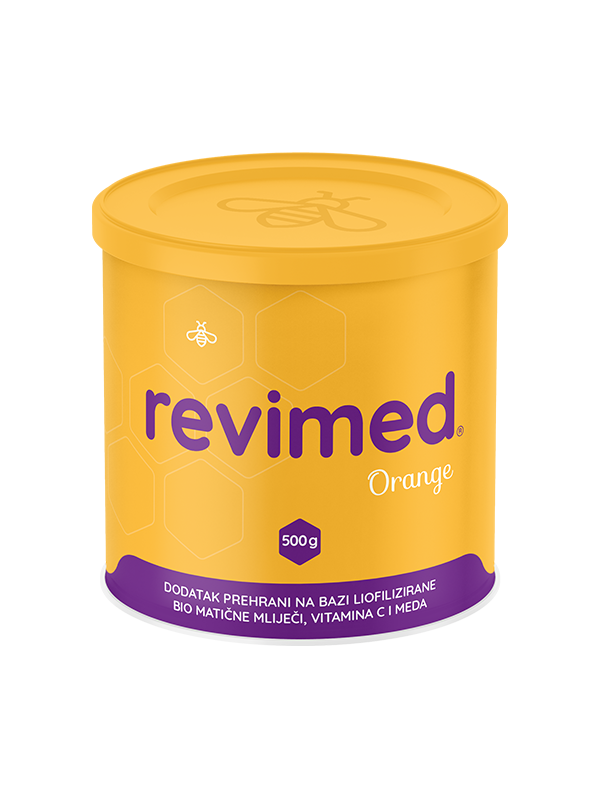 Revimed Lyophilised Royal Jelly Orange - Organic 500g