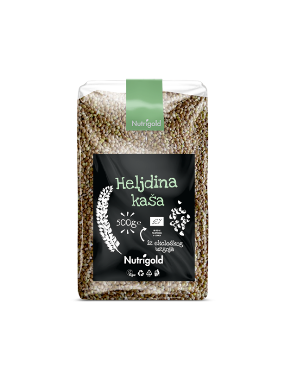 Heljdina kaša Sirova (oljuštena heljda) - Organska 500g Nutrigold