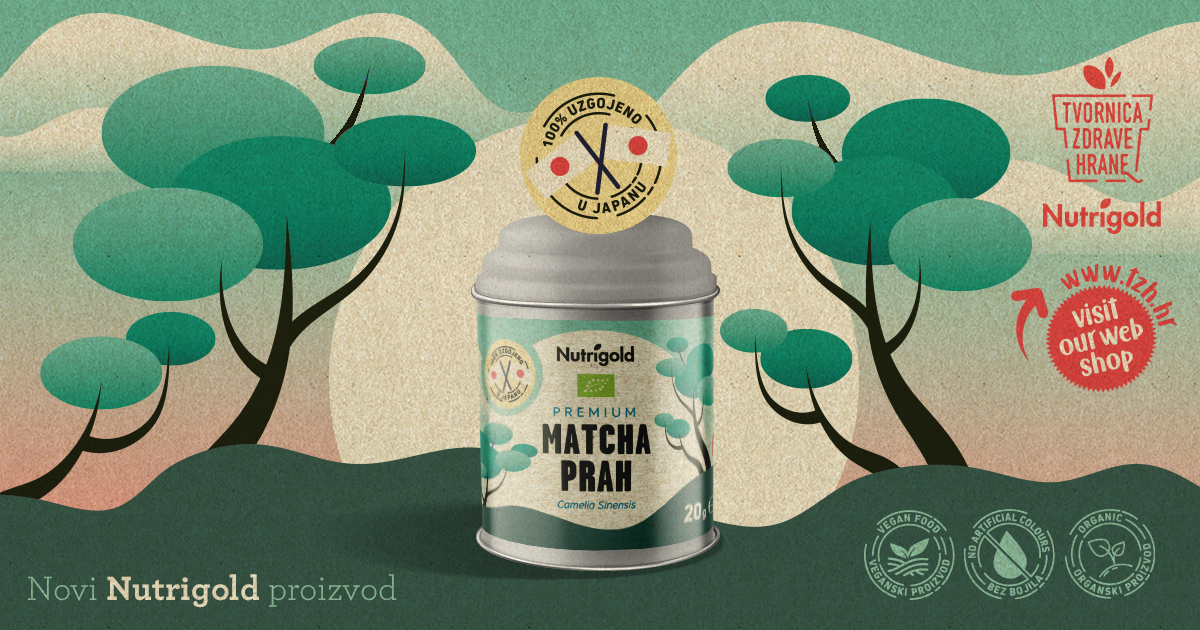 Matcha prah - malo zeleno čudo za sigurno zdravlje