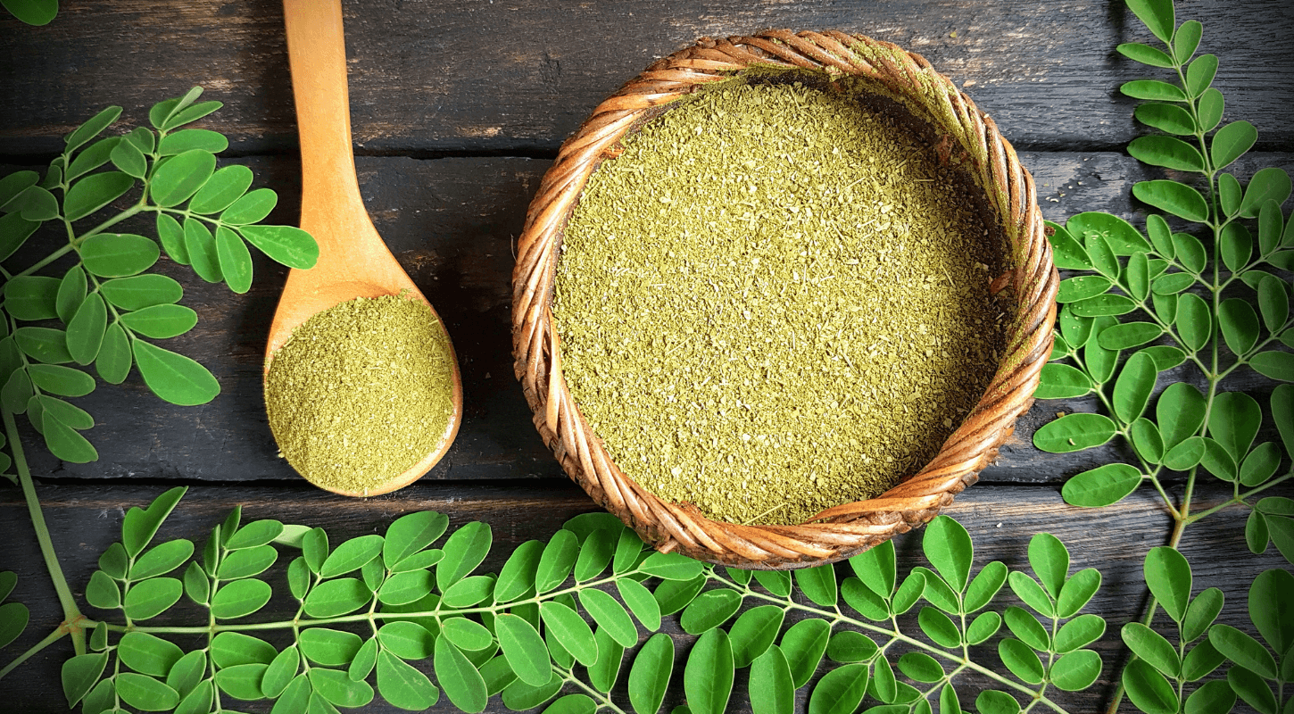 Moringa is an exquisite source of iron and the storehouse of nutrients